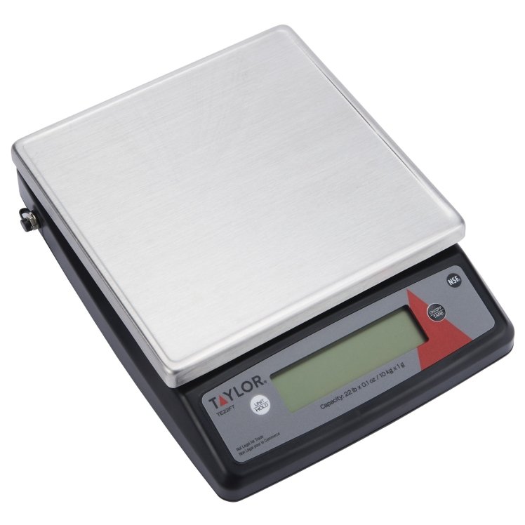 TAYLOR PRECISION 22 LB DIGITAL PORTION CONTROL SCALE - US Foods CHEF'STORE