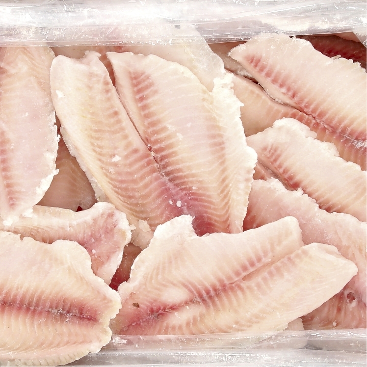 HARBOR BANKS TILAPIA FILLET BONELESS SHALLOW SKINNED RAW IQF 3-5 OZ ...