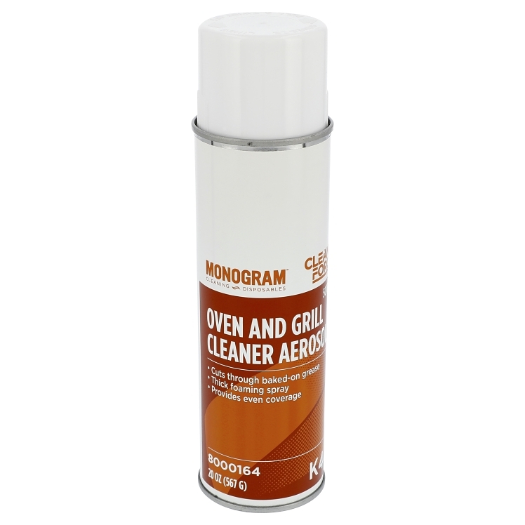 MONOGRAM CLEAN FORCE CLEANER OVEN GRILL K44 AEROSOL - US Foods CHEF'STORE