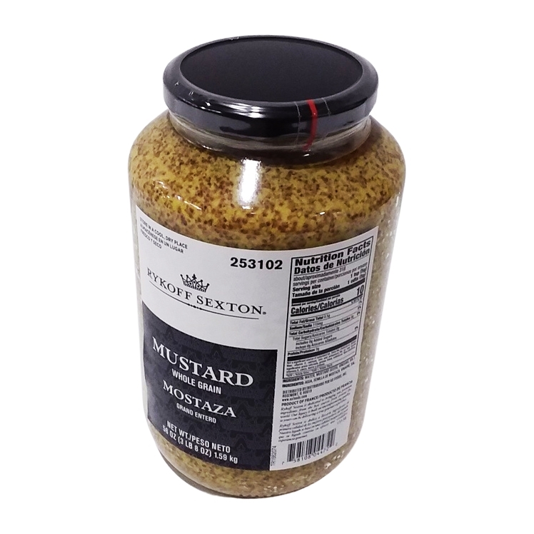 RYKOFF SEXTON MUSTARD DIJON WHOLE GRAIN - US Foods CHEF'STORE