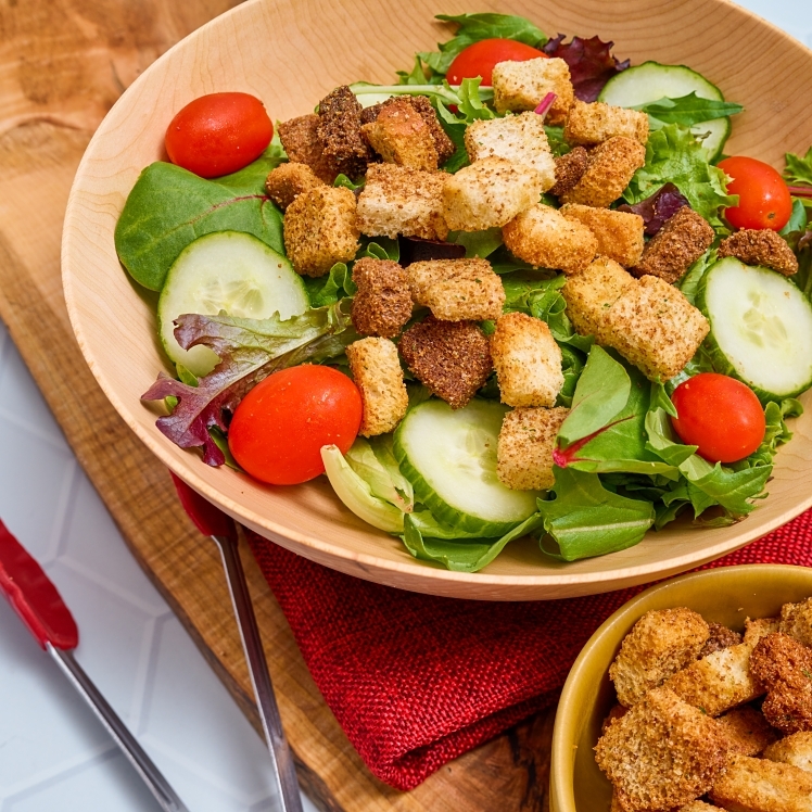 MONARCH HERB SEASONED CROUTONS HOMESTYLE - US Foods CHEF'STORE