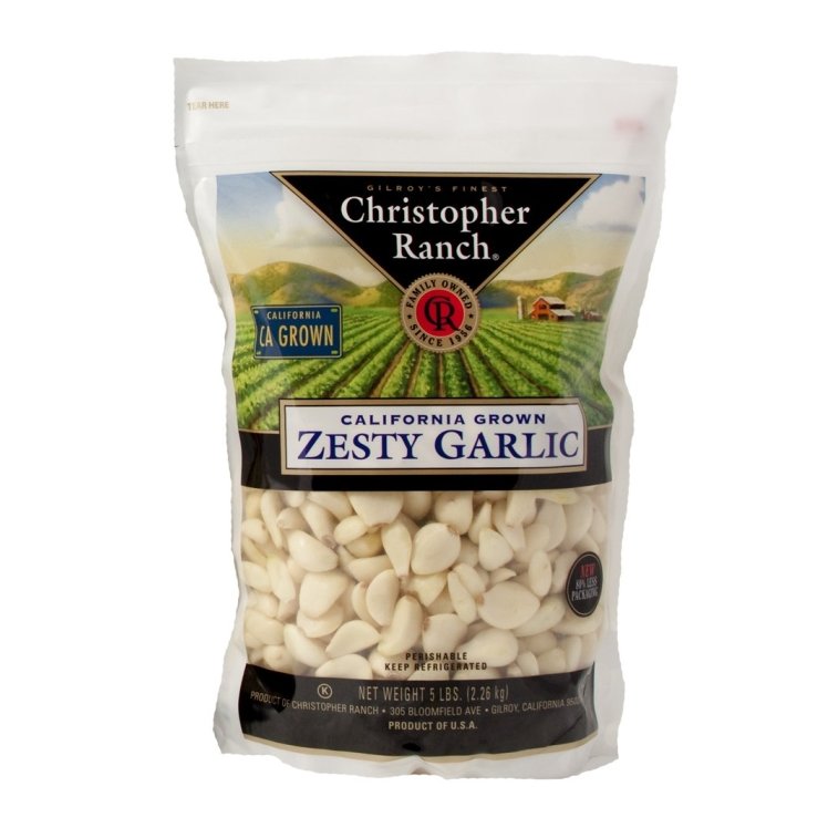 CHRISTOPHER RANCH ZESTY PEELED GARLIC - US Foods CHEF'STORE