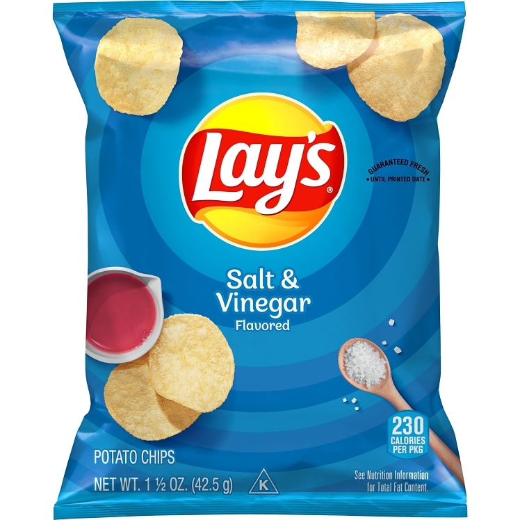 LAYS REGULAR SALT VINEGAR POTATO CHIPS - US Foods CHEF'STORE