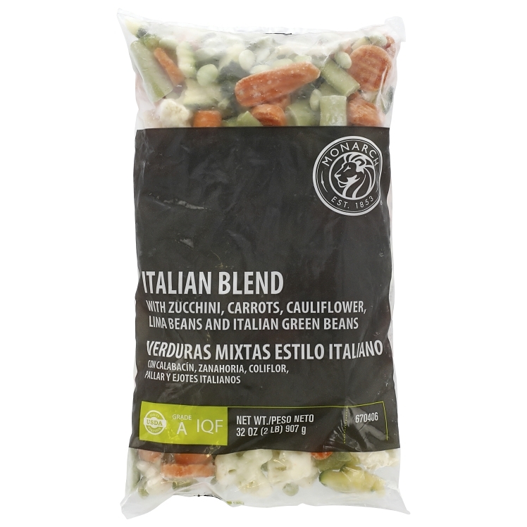 MONARCH VEGETABLE BLEND ITALIAN FROZEN - US Foods CHEF'STORE