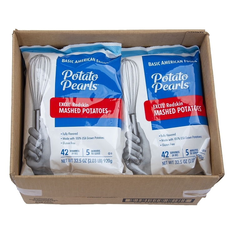 POTATO PEARLS EXCEL MASHED RED POTATO PEARL DEHYDRATED ADDITIONAL - US ...