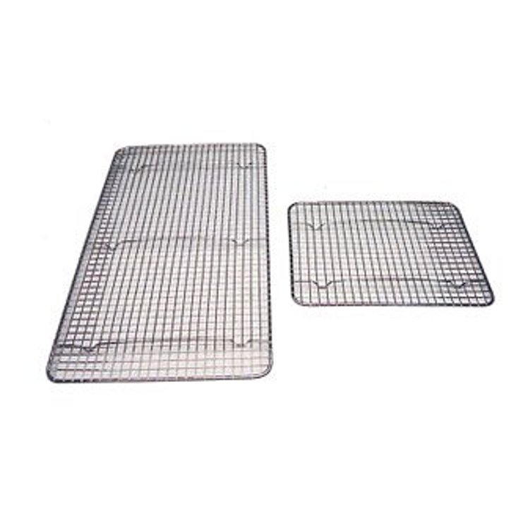 WINCO GRATE PAN 24X16 INCH STAINLESS STEEL WIRE FULL - US Foods CHEF'STORE