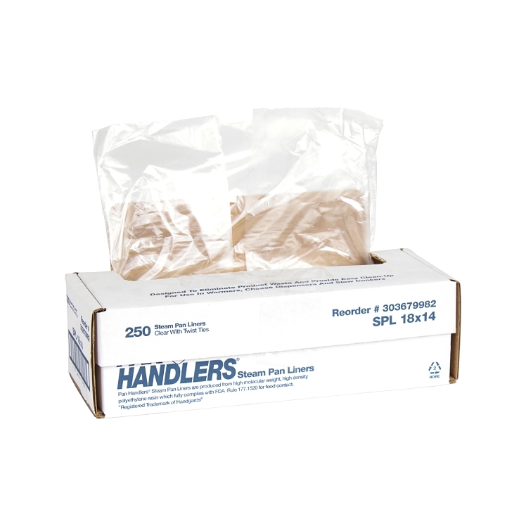 HANDGARDS 18 X 14 STEAM PAN LINERS - US Foods CHEF'STORE
