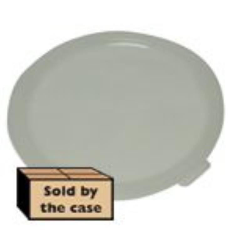 CAMBRO WHITE POLYETHYLENE ROUND LID FOOD CONTAINER 6-8 QUART - US Foods ...