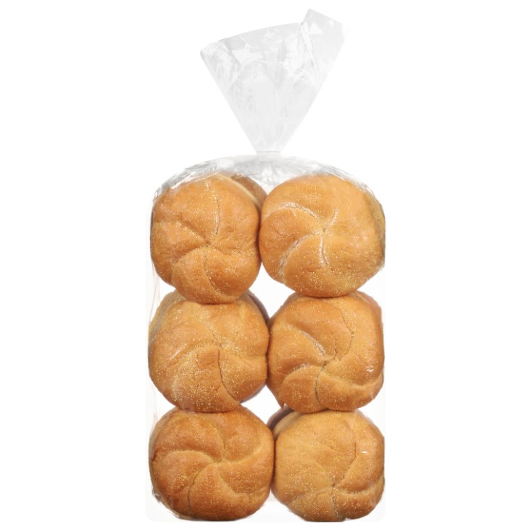 Hilltop Hearth Sliced 45 in Kaiser Rolls - US Foods CHEF'STORE