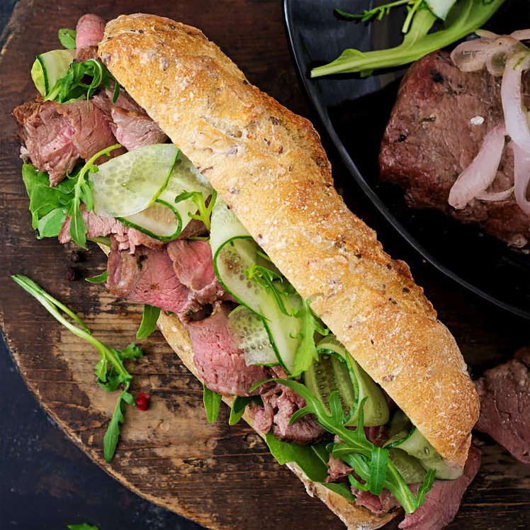 METRO DELI ALL-NATURAL TOP INSIDE ROUND CHOICE ANGUS ROAST BEEF - US ...