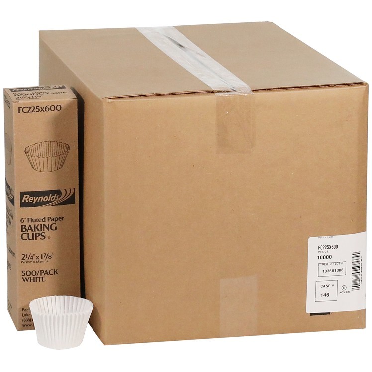 REYNOLDS 6IN FLUTED PAPER BAKING CUPS - US Foods CHEF'STORE